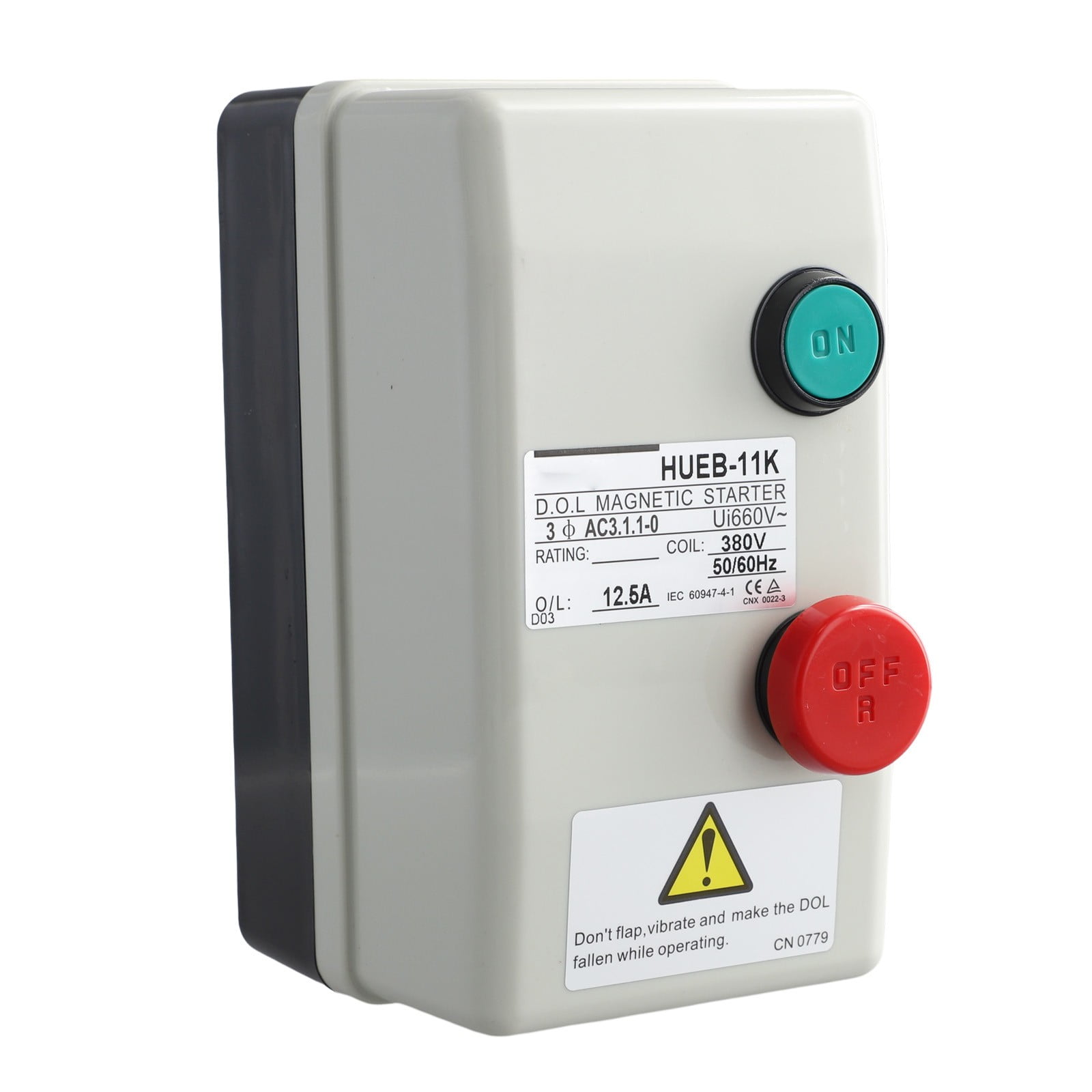 BTOER 1pc 3Phase 380V Magnetic Electric Motor Starter Switch Waterproof ...