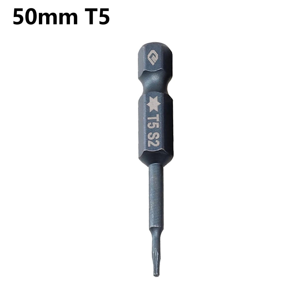 BTOER 1pc 50mm Blue Magnetic for Torx Screwdriver Bits Set Electric ...