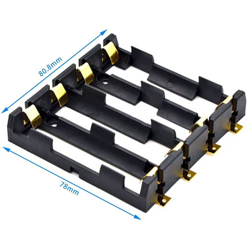 BTOER 1x 2x3X4 Batteries Holder Battery Box Storage Case Container ...