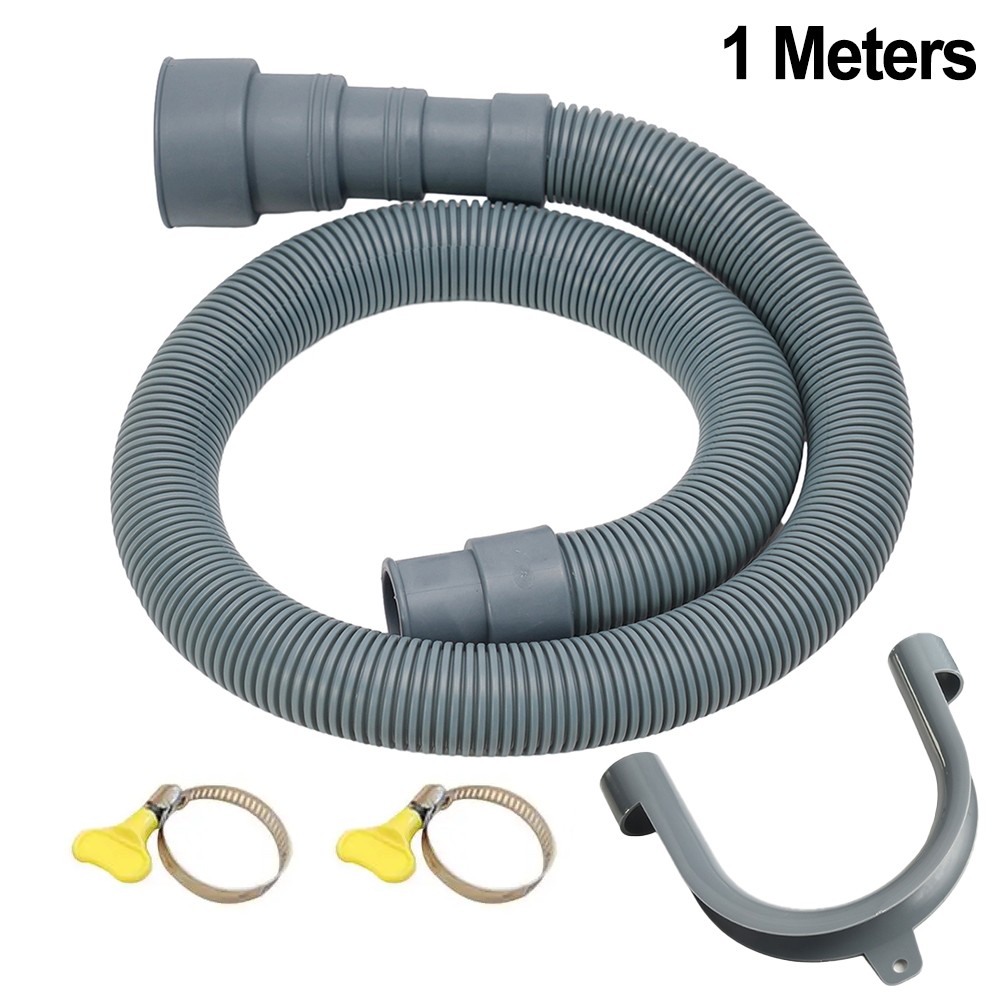 BTOER /2/3/Meters Washing Machine Dishwasher Drain Waste Hose Extension ...