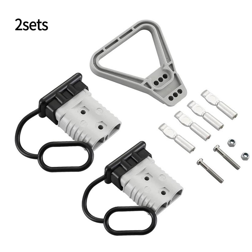 BTOER 2 Sets Of 120A/175A FOR Anderson Connector Battery Plug + Dust ...