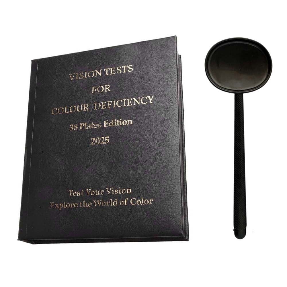 BTOER 2025 Ishihara Books 38 optometry color difference test books ...