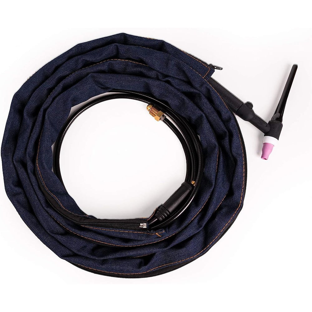 BTOER 25FT 12FT Protective Sleeve Sheath Cable Cover Welding Tig Torch ...
