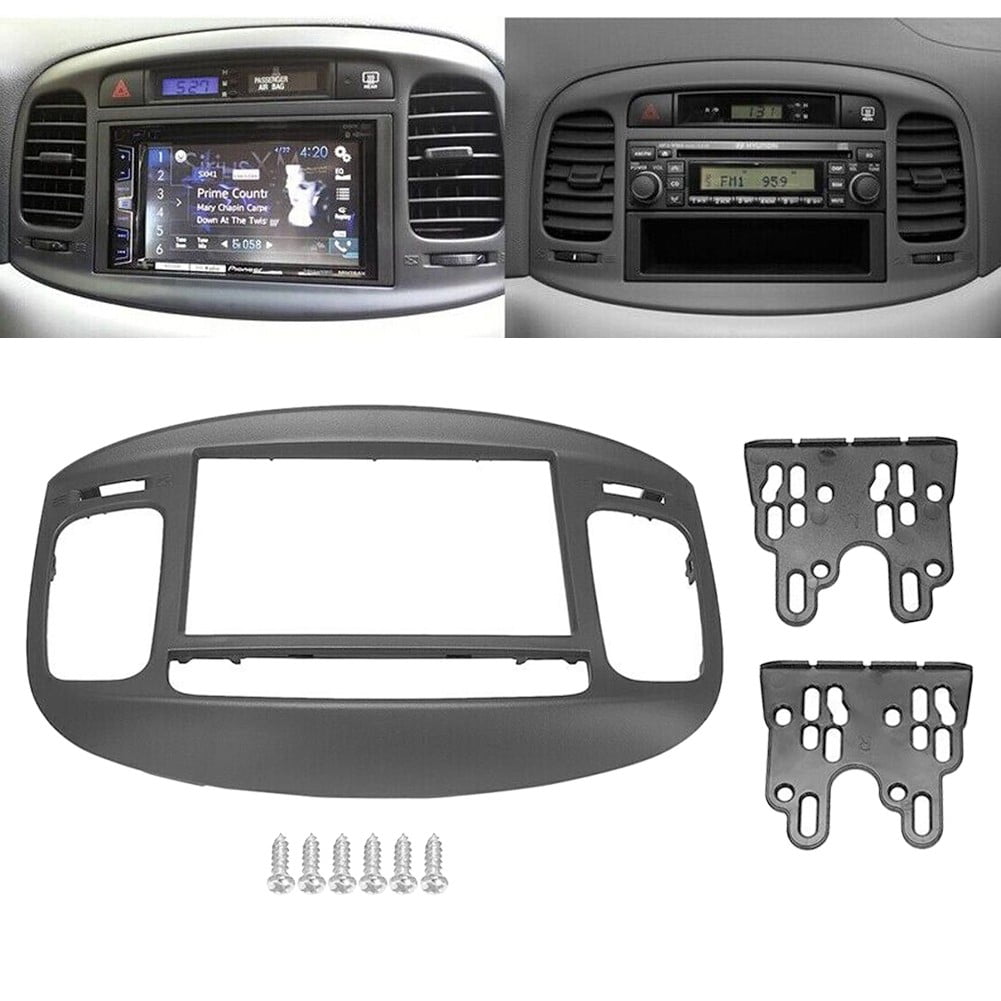 BTOER 2Din Car Radio Fascia DVD Stereo Plate Frame Adapter for HYUNDAI ...