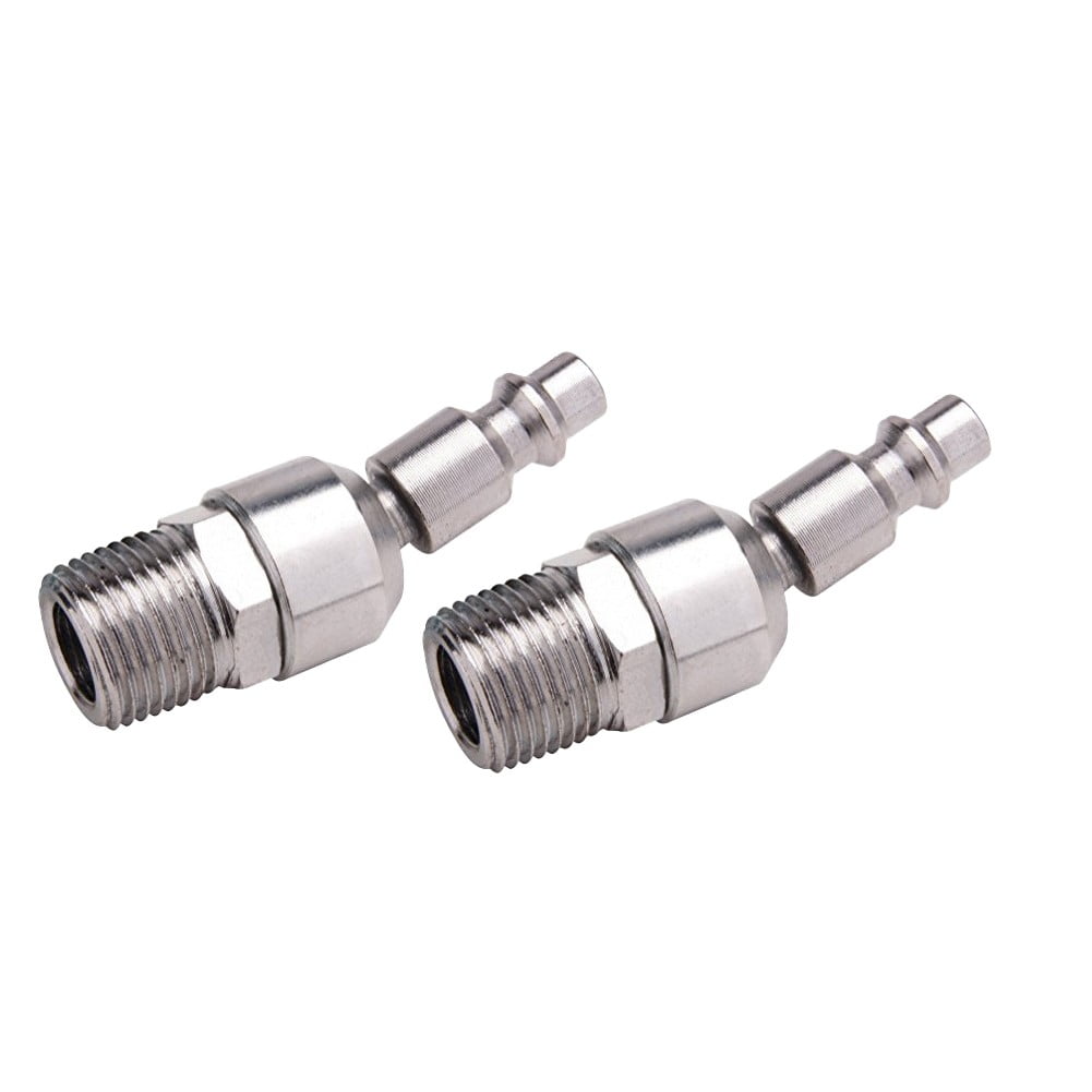 BTOER 2Pcs 1/4 NPT Pneumatic Quick Joint Air Compressor For 360 Degree ...