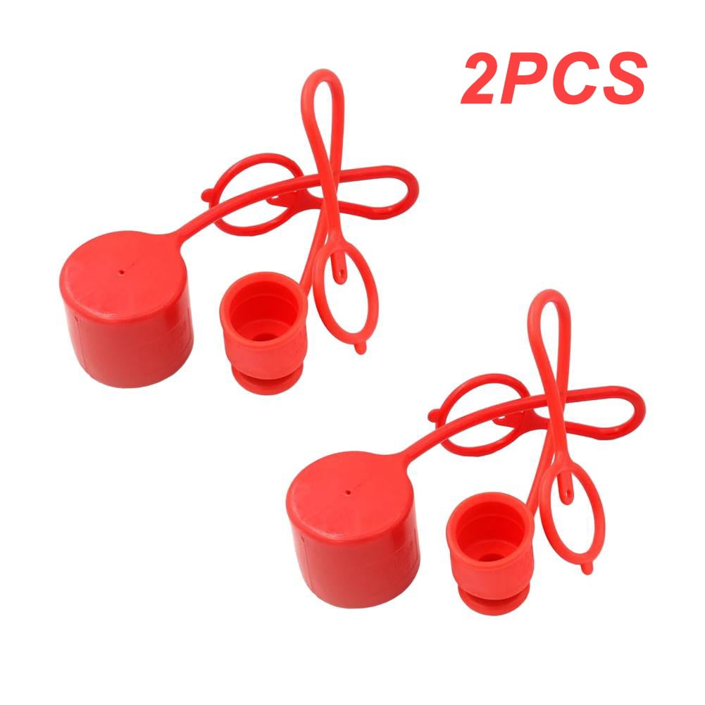 BTOER 2Sets Flat Hydraulic Coupler Dust Covers Hydraulic Quick ...
