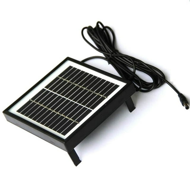 BTOER 2W 12V Solar Panel Kit Complete Solar Generator Powergarden Light ...