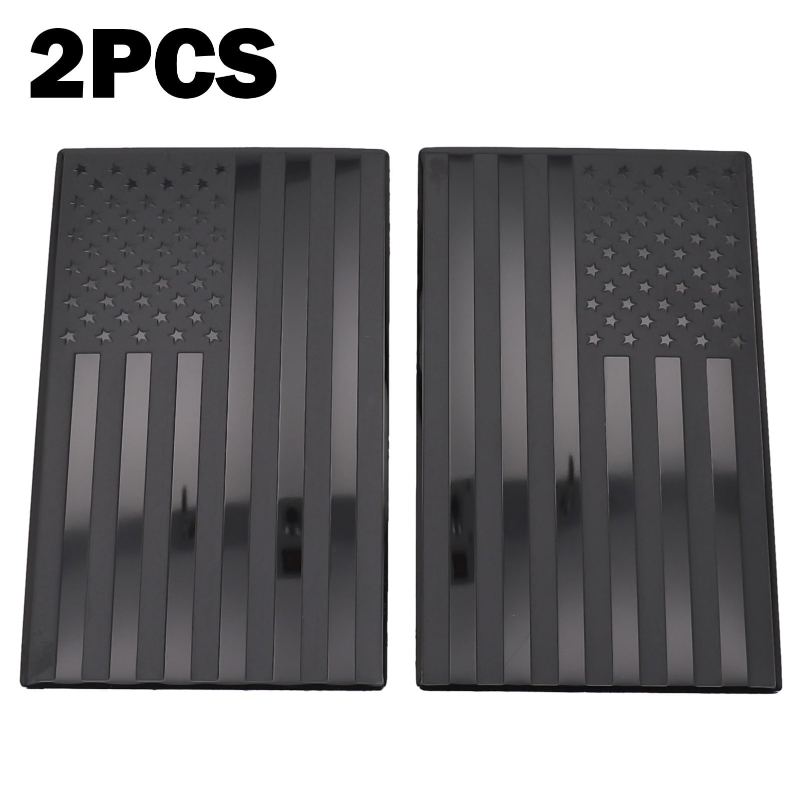 BTOER 2x United States Flag Car Stickers Metal Emblem Badge Decal ...