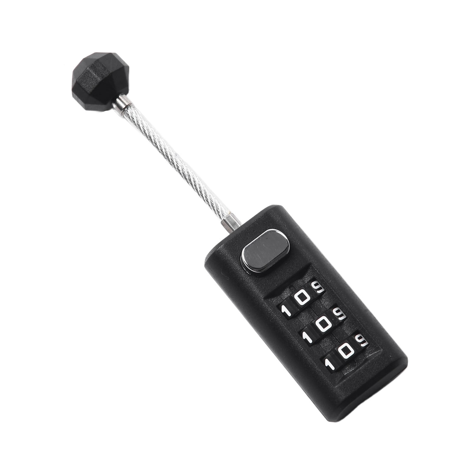 BTOER 3-Digit Password Lock Padlock Backpack Padlock Resettable ...