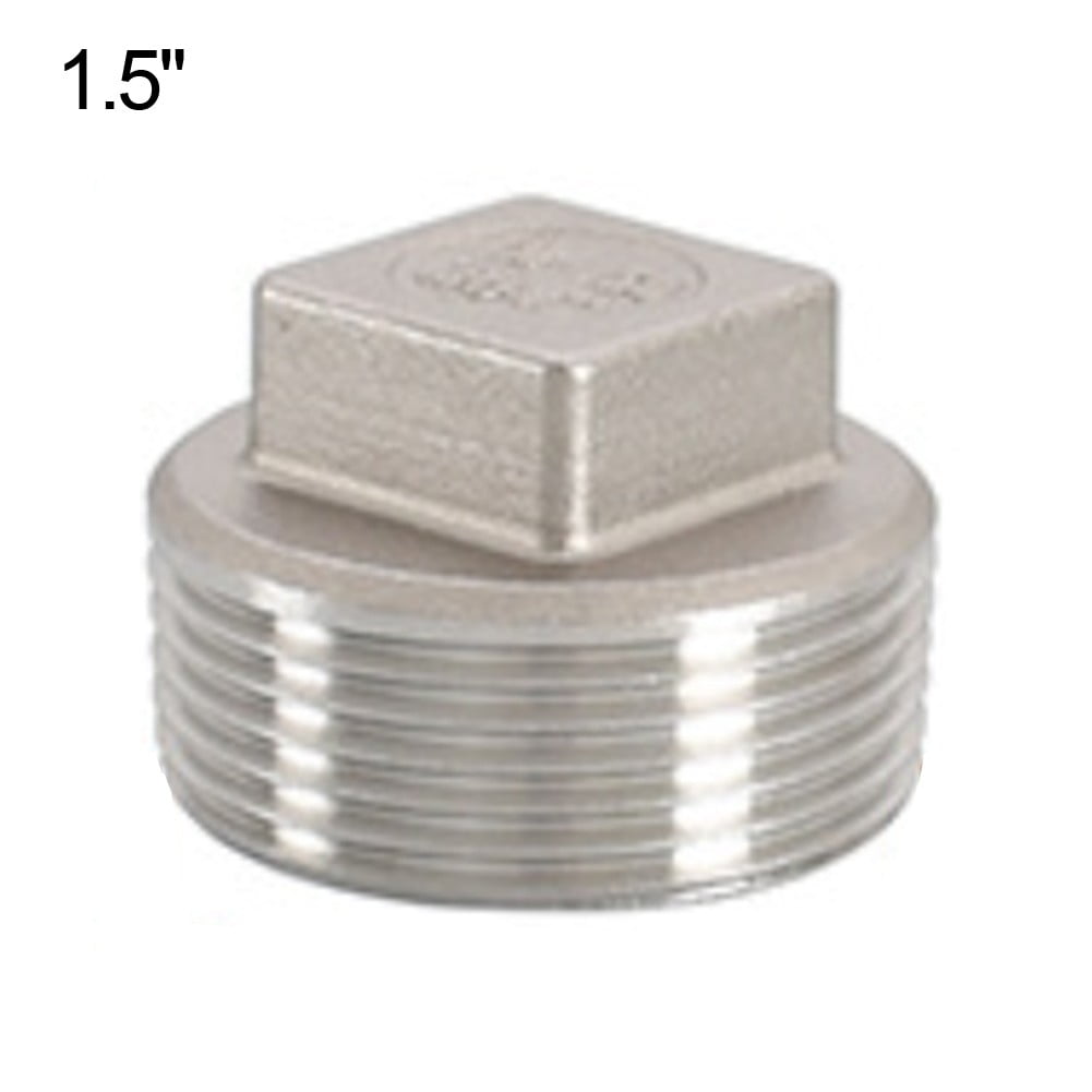 BTOER 304 Stainless Steel Outer Screw Plug Inner Screw Water Pipe Plug ...