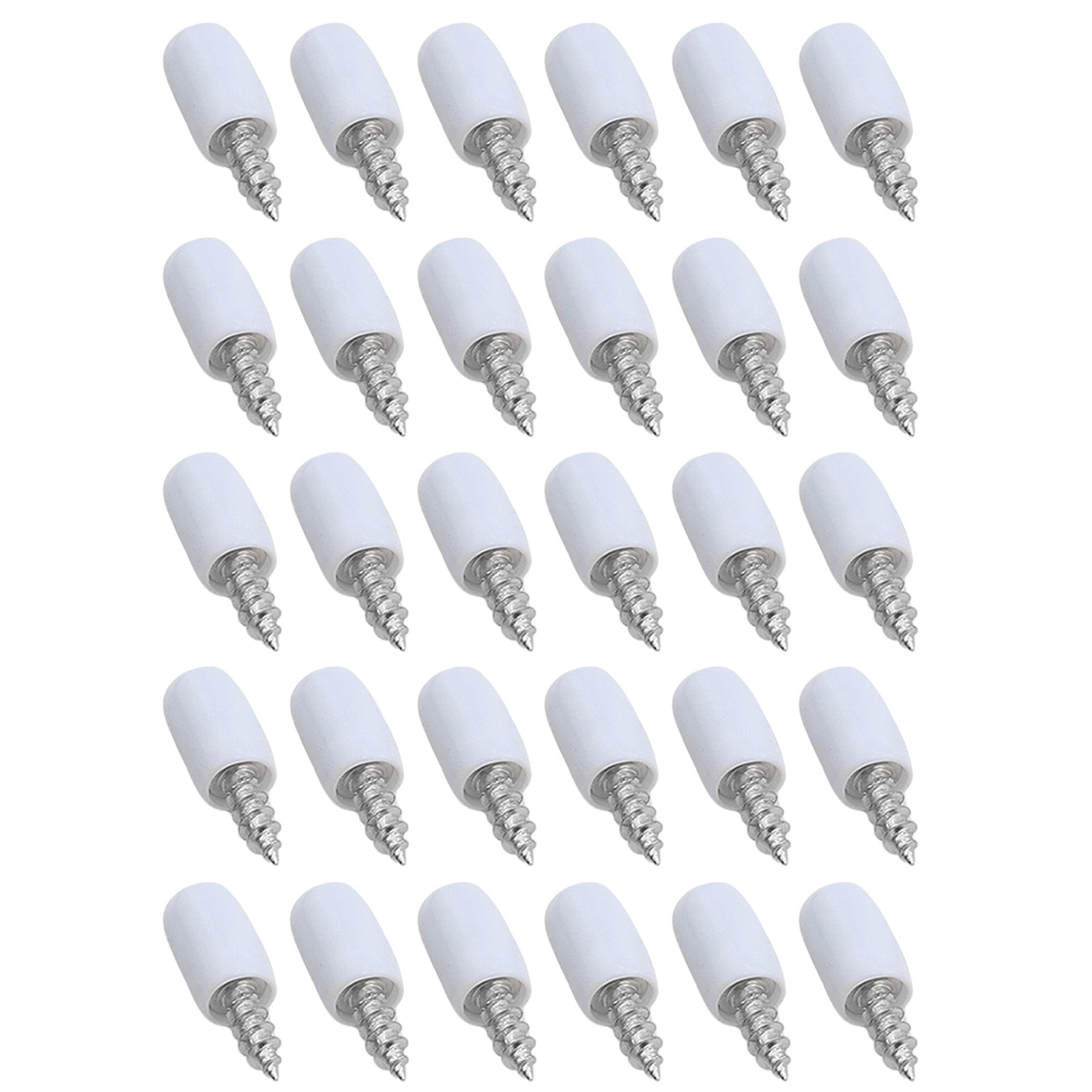 BTOER 30pc Self-tapping Screws Cabinet Bracket Laminate Support Glass ...