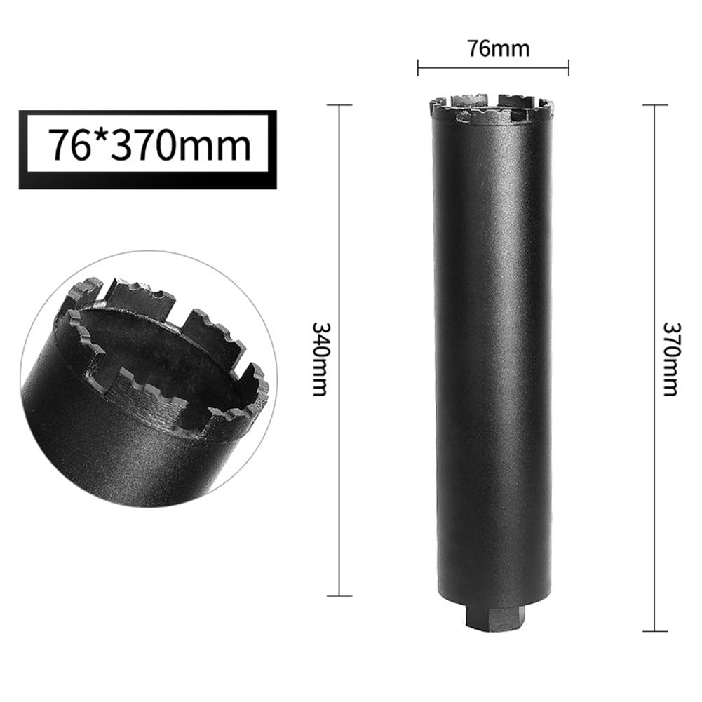 BTOER 370mm M22 Concrete Wet Core Drill Bit Hammer Perforator Drilling ...