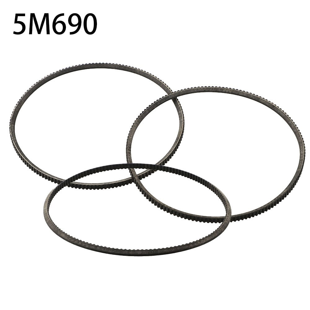 BTOER 3PCS 5M690 V-Belt Lathe Drive Belt Model Lathe Motor Belt Wide ...