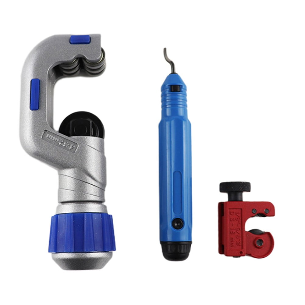 BTOER 3pcs Large Mini Cutting Tubing Cutter Set with Deburring Tools ...