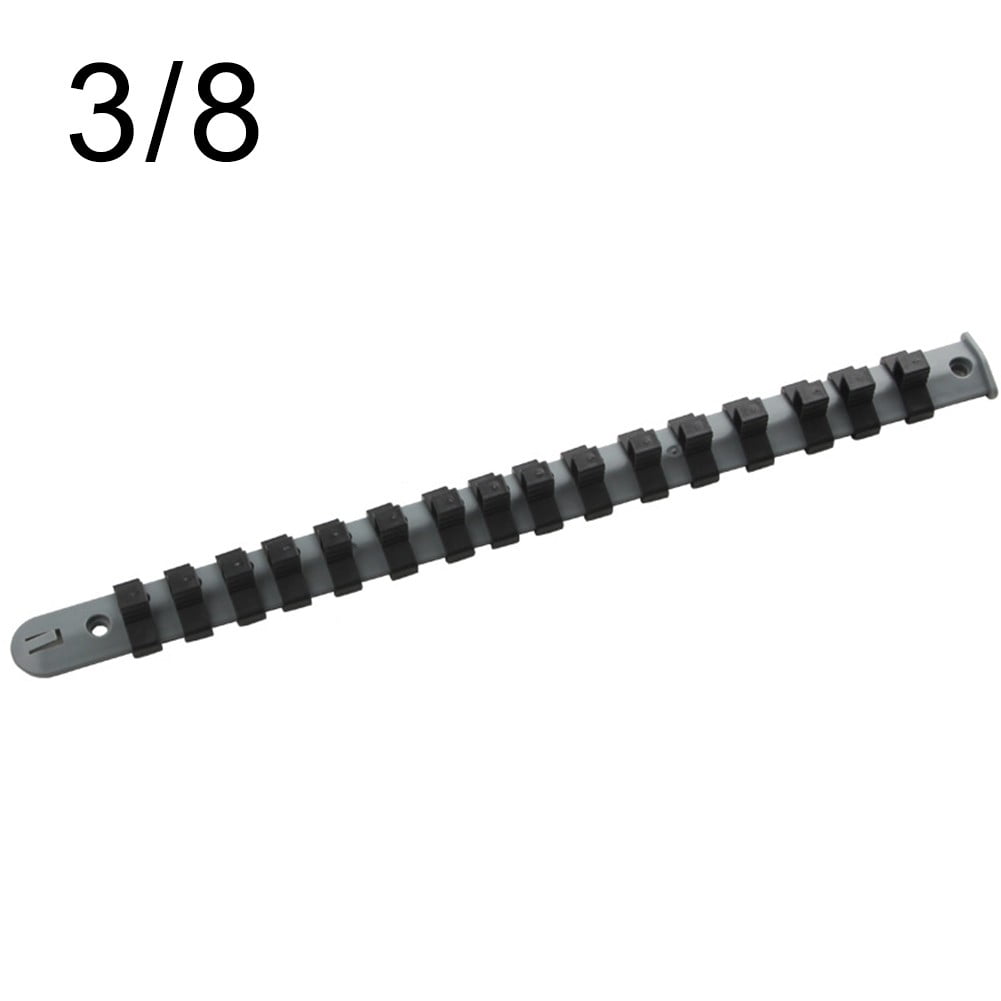 BTOER 3pcs Socket Storage Rack Socket Organizer Tray 350mm Socket Rail ...