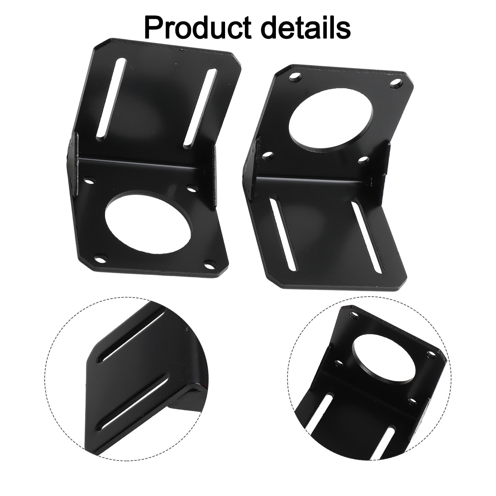 BTOER 3pcs Stepper Motor Mounting Bracket Holder L Shape for 3D Printer ...