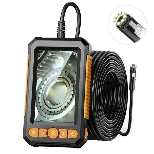 BTOER 4.3 inch HD 1080P Single Dual Lens Borescope IP67 Sewer Camera ...
