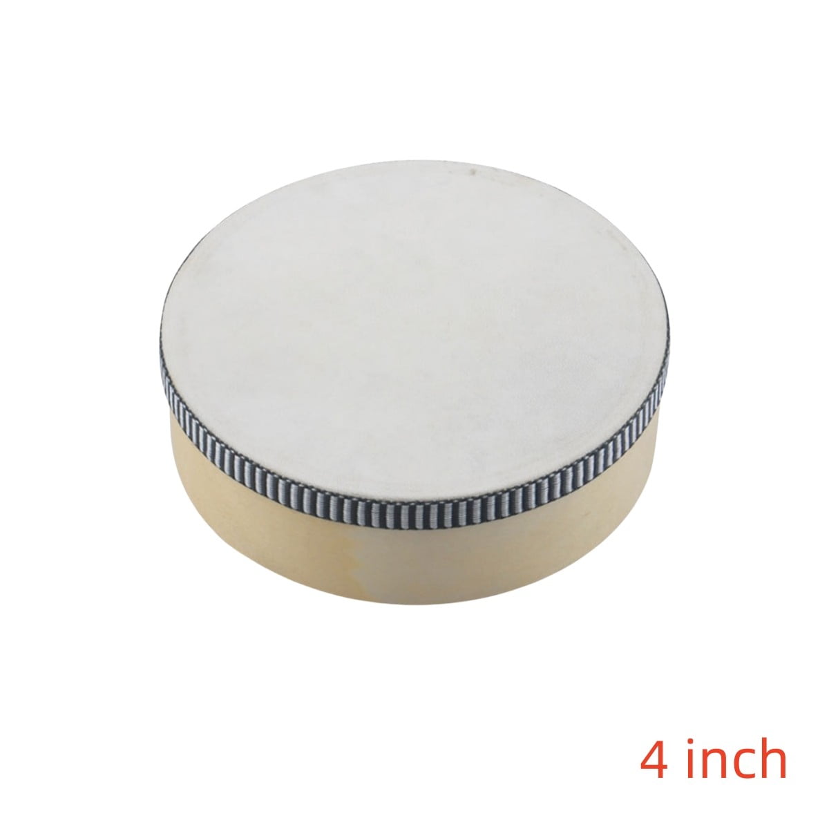 BTOER 4/6/8/10 Inch Hand Held Drum Tambourine Drum Metal Jingles ...