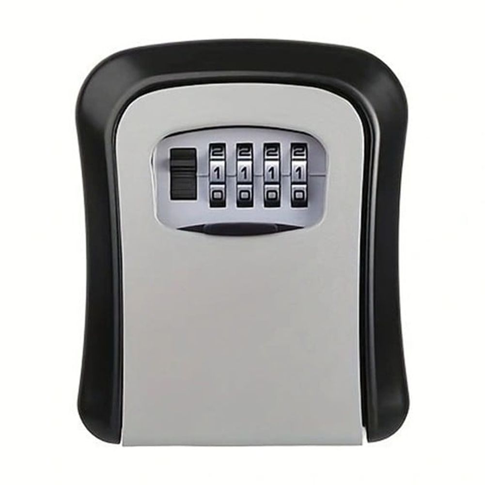 BTOER 4 Digit Key Safe Lock Box Combination Wall Mount Security Storage ...