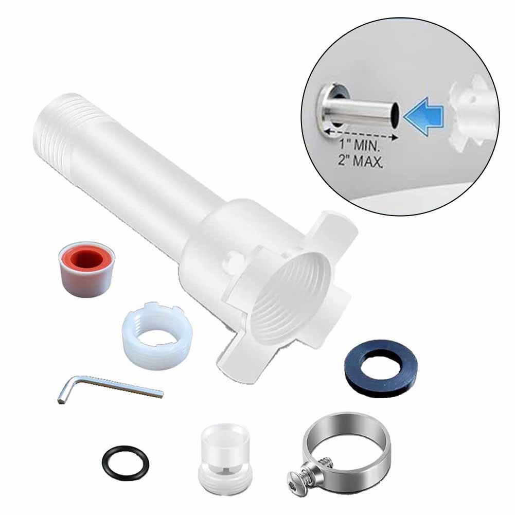 BTOER 4-in-1 Bathtub Faucet Spout Adapter Spout Diverter Repair Kit ...