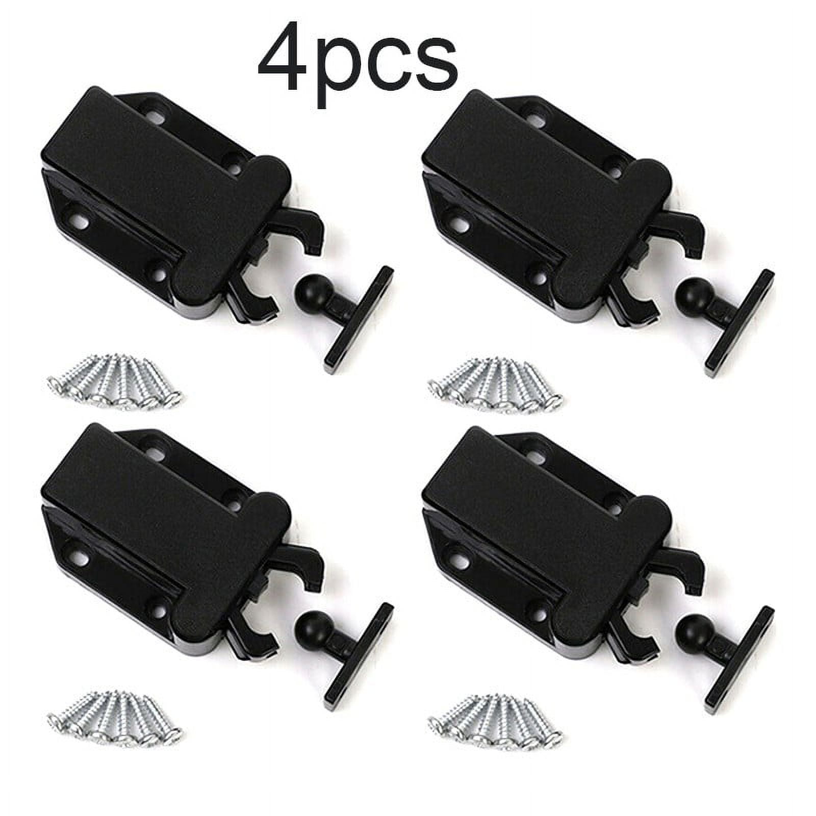 BTOER 4PCS Push To Open Catch Door Latch Kitchen Cabinet Touch Release ...