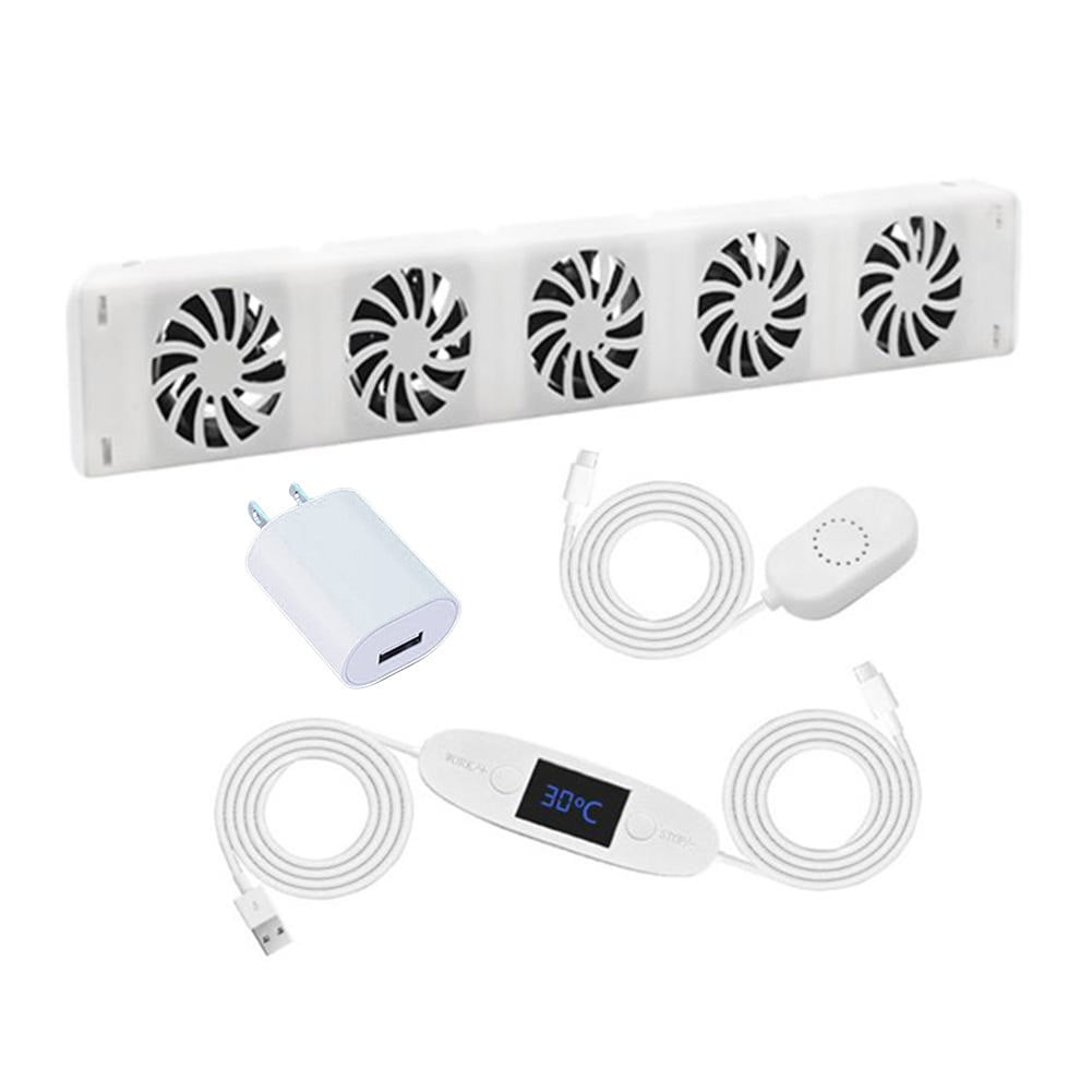 BTOER 5 Fan Smart Heat Dissipation Fan Save Energy Noise Reduction High ...