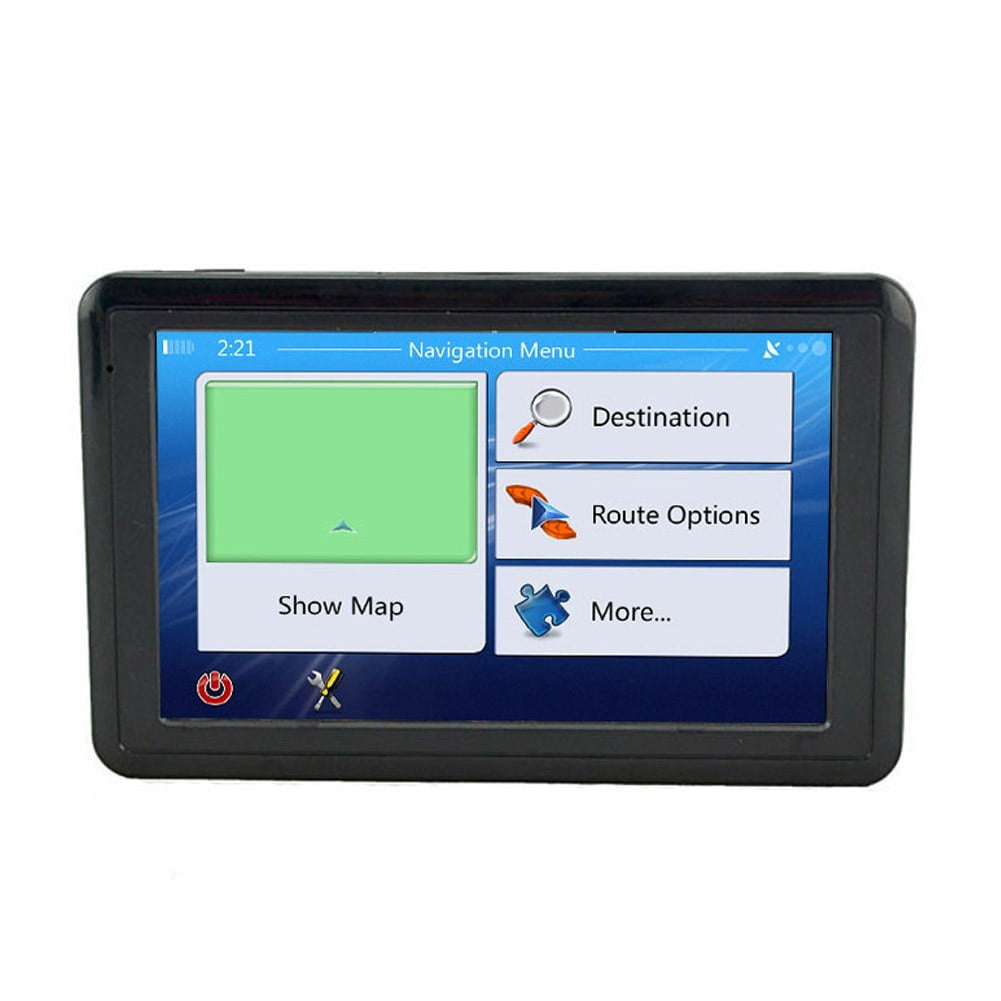 BTOER 5 Inch High-definition TFT Touch Screen Portable GPS Navigator ...