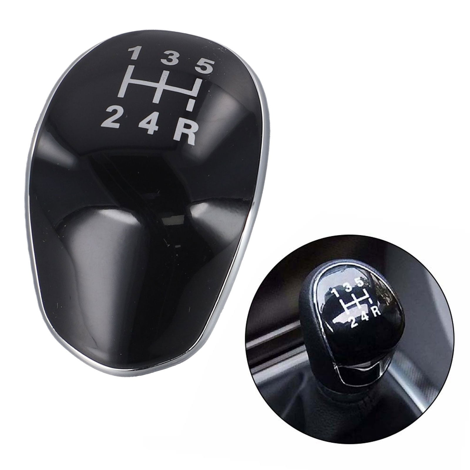 BTOER 5 Speed Car Gear Knob Head Cover Cap Manual Gear For Ford For ...