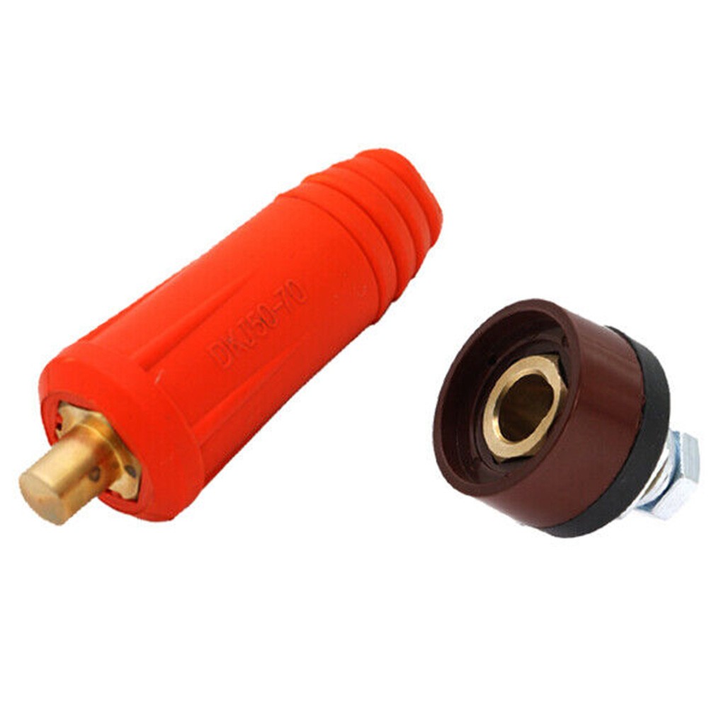 BTOER 50-70 Connector Male Female Socket Panel Mount Adapter Quick ...