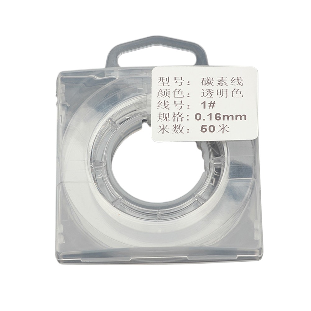 BTOER 50m Fluorocarbon leader Sinking Fishing Line Carbon Fiber Thread 1.81-3.63kg - Walmart.com