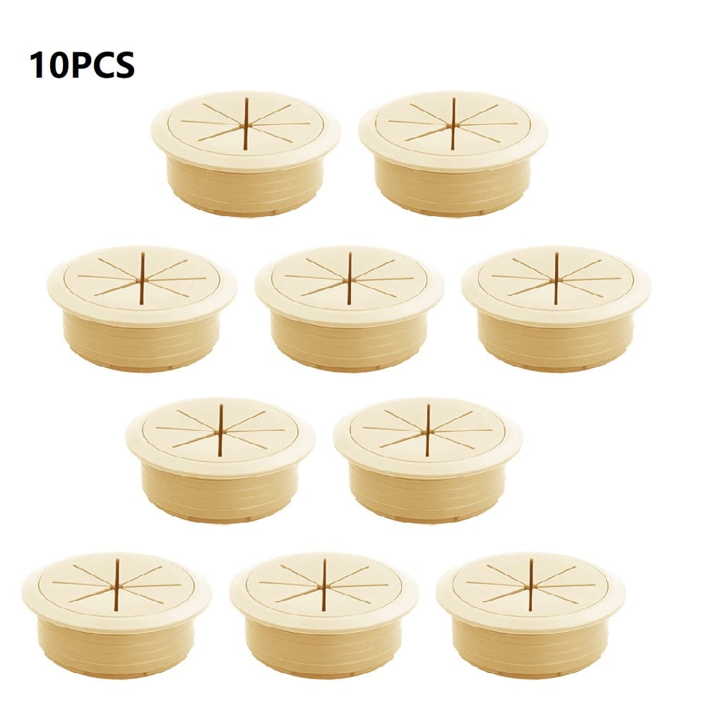 BTOER 50mm PC Desk Grommet Table Cable Box Computer Wire Hole Cover ...