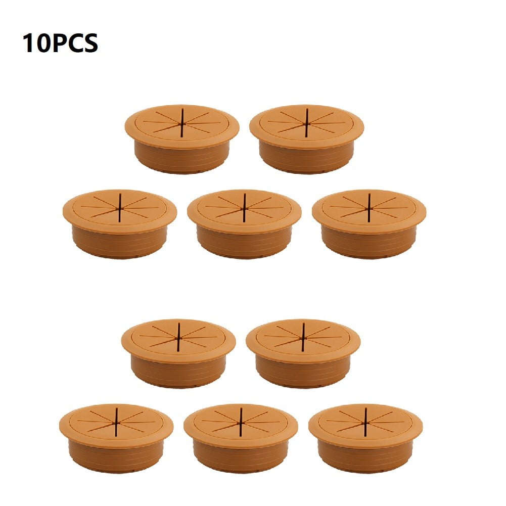 BTOER 50mm PC Desk Grommet Table Cable Box Computer Wire Hole Cover ...