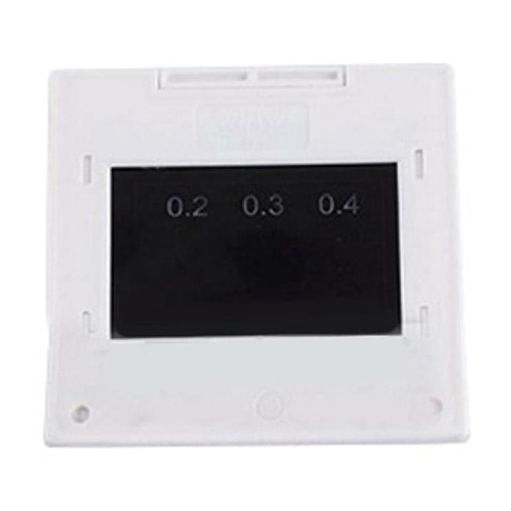 BTOER 50x50mm double triple slit circular interference diffraction ...