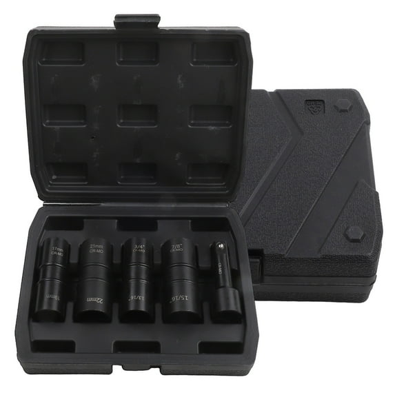 BTOER 5Pcs 1/2inch Drive for Impact Socket Flip Socket Double Ended Nut ...