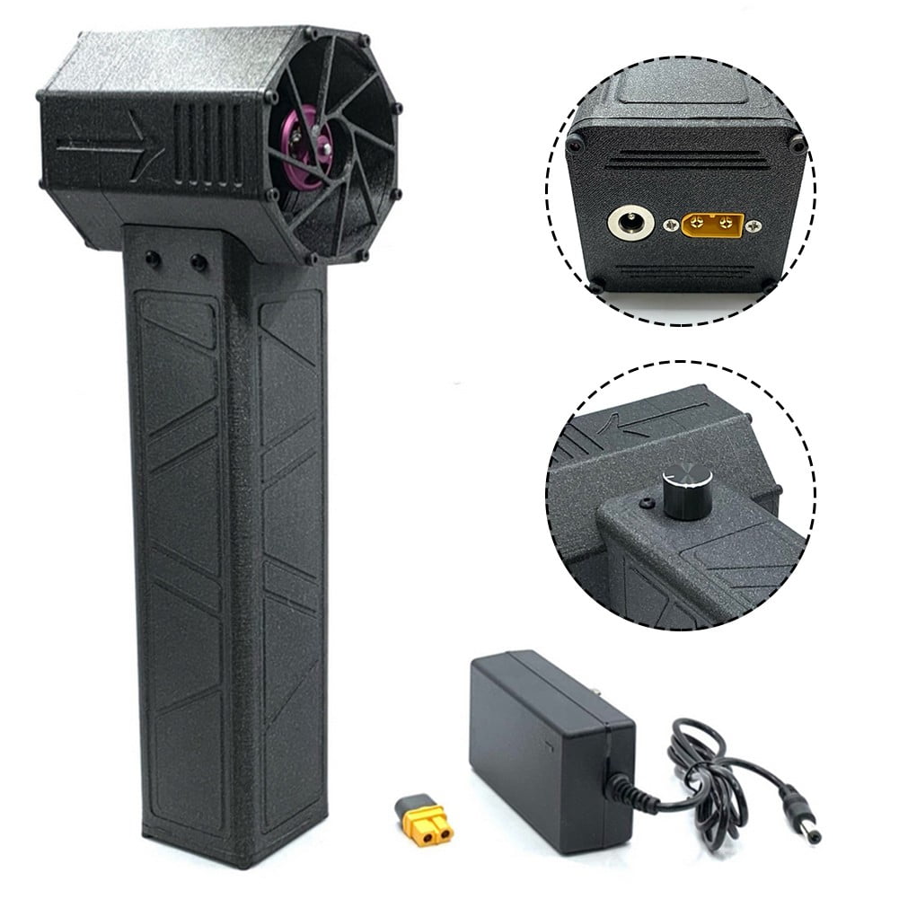 BTOER 64mm Violent Air Blower Car Turbo Duct Fan Brushless Motor High ...