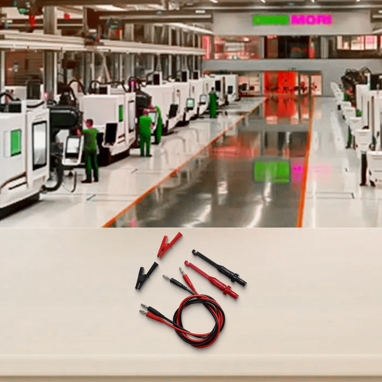 BTOER 6PCS 4MM Digital Electrical Test Probe Banana Test Leads Kit for ...