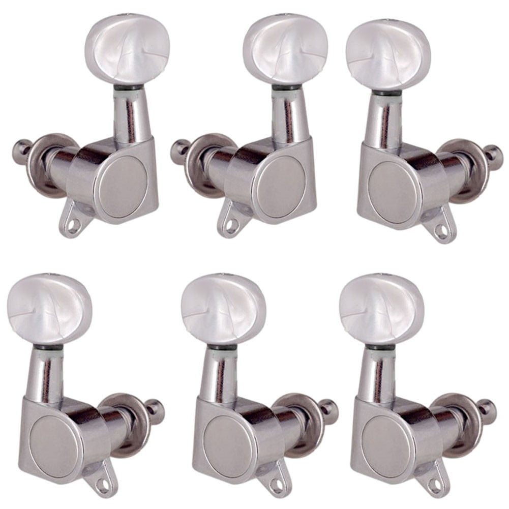 BTOER 6Pcs Full Enclosed Guitar Knob Folk Acoustic Electric Guitar ...
