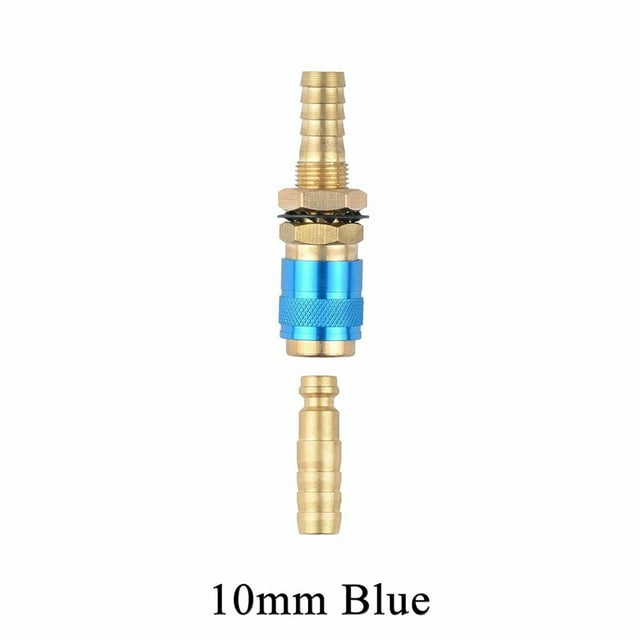 BTOER 6mm 8mm Air Cooled Gas Water Adapter Quick Connector Fitting For ...