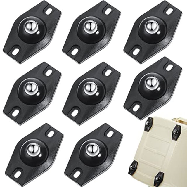 Mini Casters GEEHUA 8Pcs Small Caster Wheels, 1 Inch Low Profile Mini ...