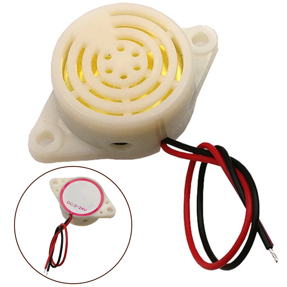 BTOER 95DB Alarm High-decibel DC 3-24V 12V Electronic Buzzer Beep Alarm ...