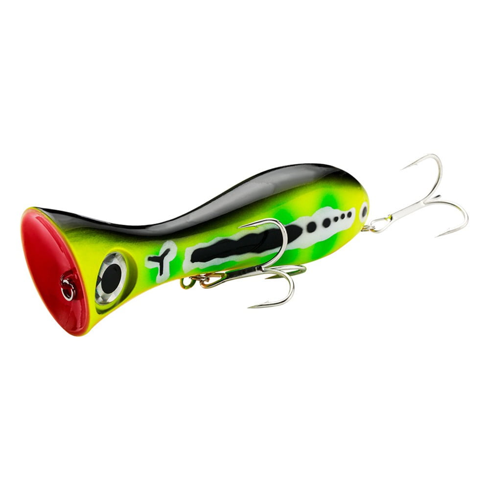 BTOER 95mm 31g Popper Tuna Hard Fishing Lure Popper Artificial Lure ...