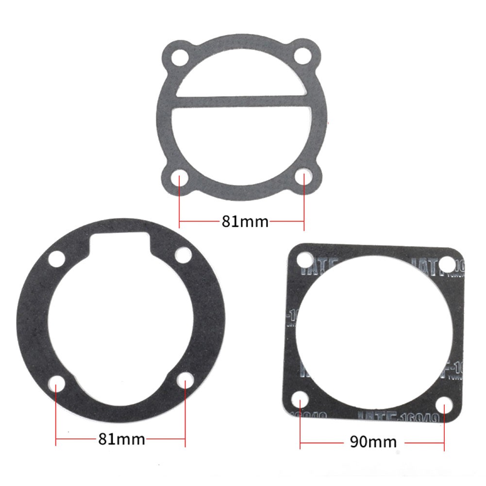 BTOER Air Compressor Cylinder Head Base Valve Plate Gaskets Washers Kit ...