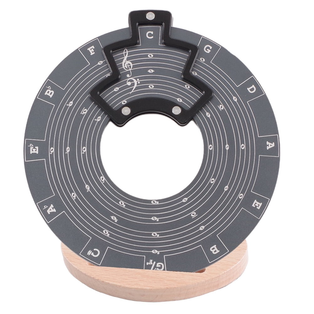 BTOER Aluminum Melody Tool Circle Musical Educational Tool For Notes ...