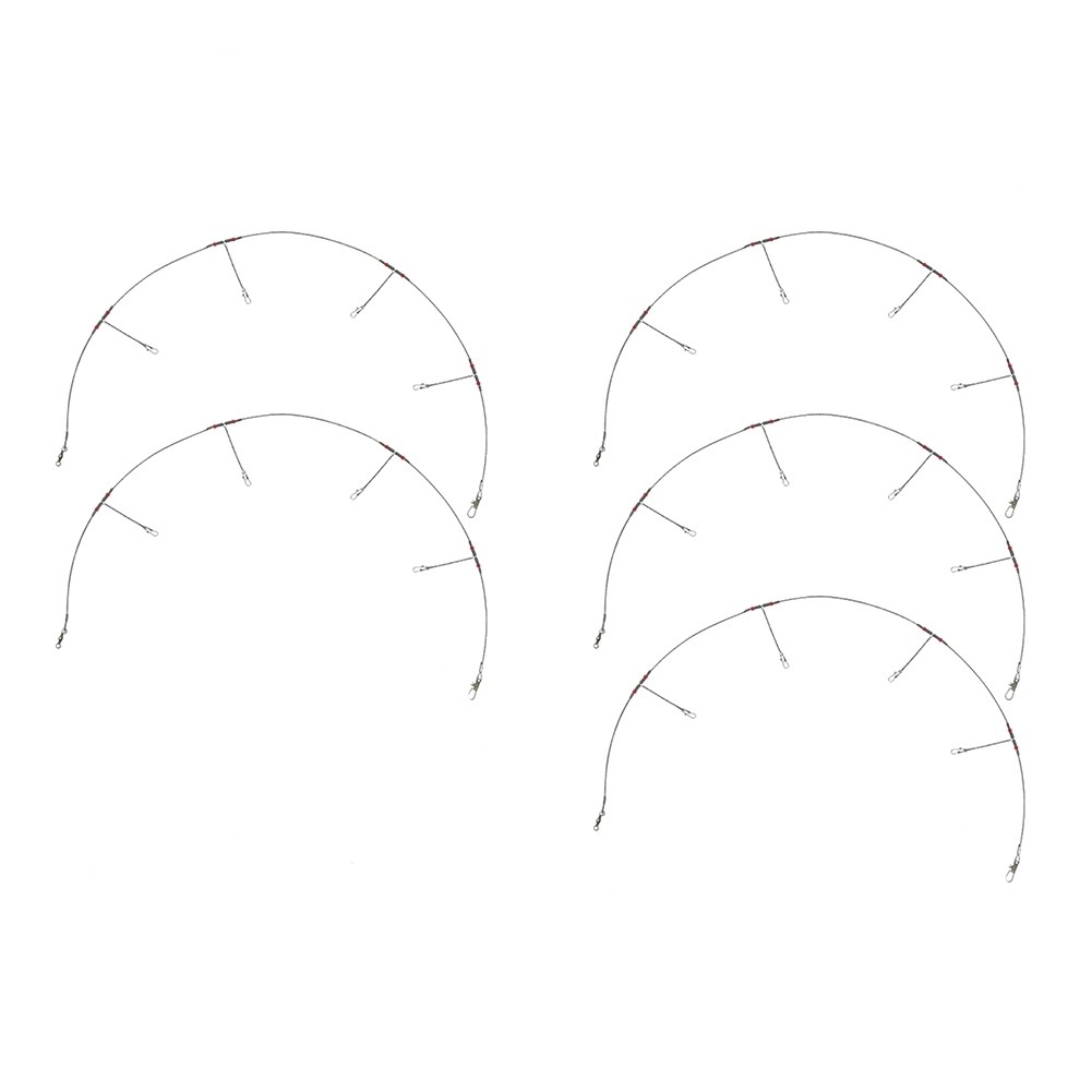 BTOER Arms Fishing Line Rig Sea Fishing Wire String Hook Balance Wire ...