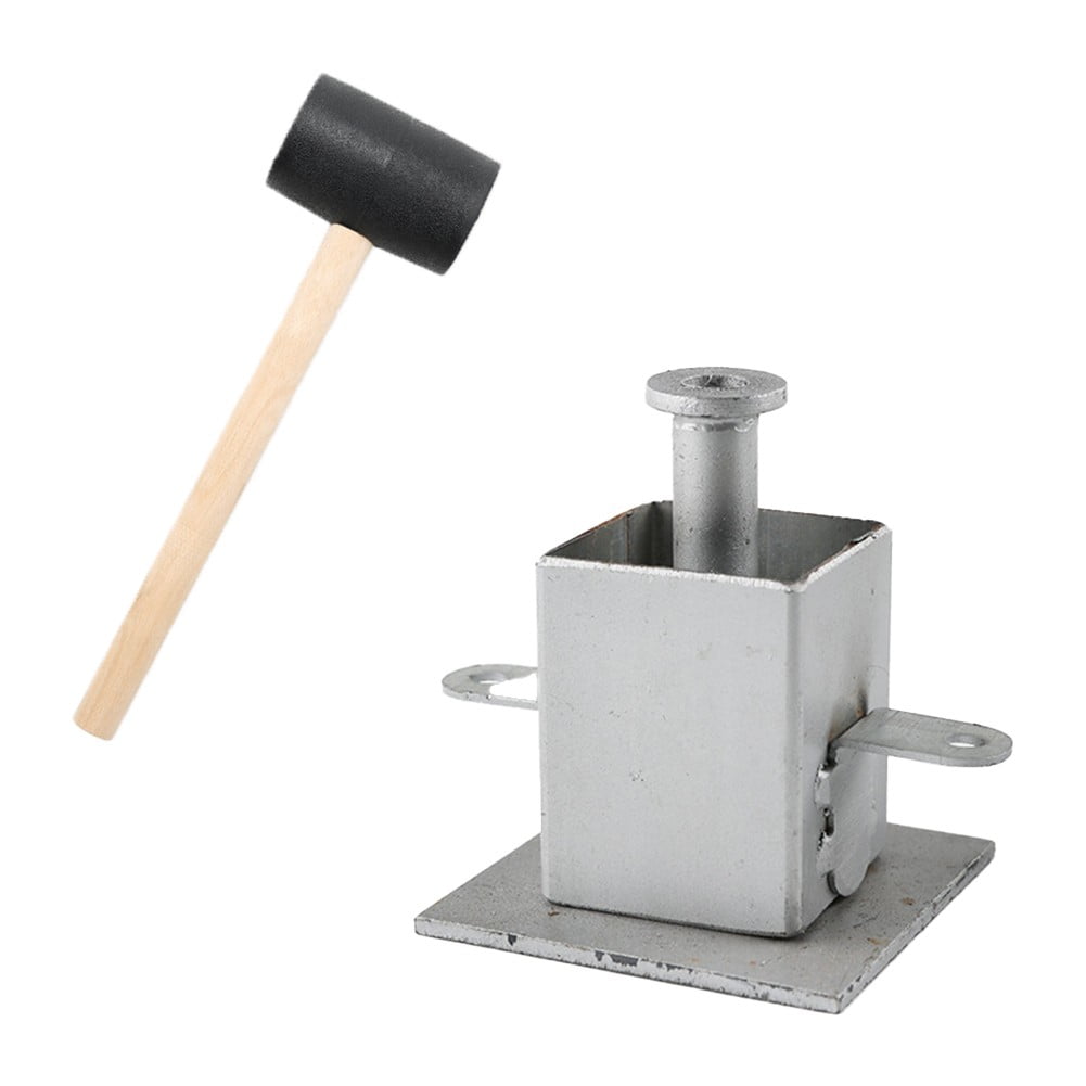 BTOER Bait DIY Fishing for Mold square block metal Lure Making Shaper ...
