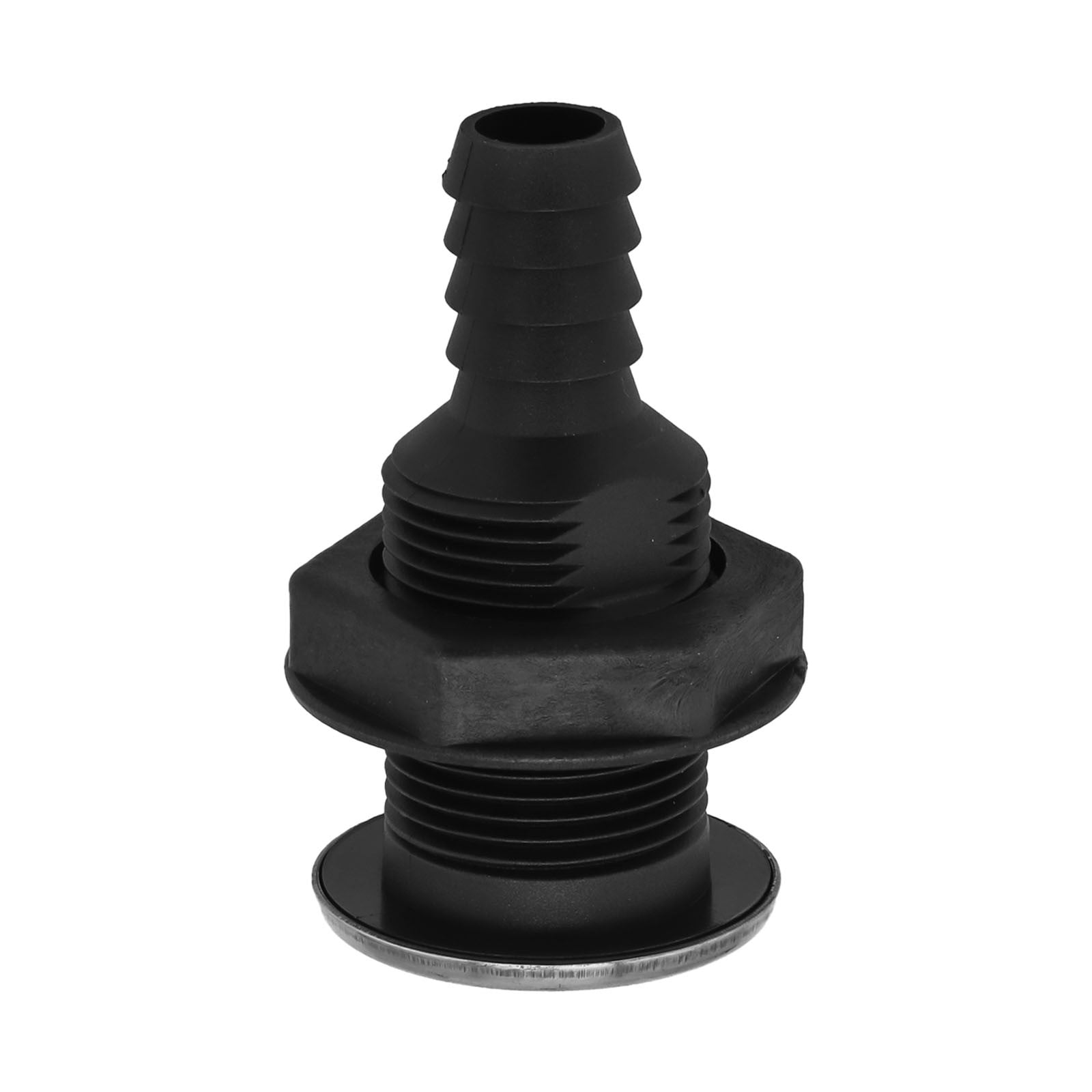 BTOER Boat Hose Pipe Elbow Bilge Pump Drain Nylon With Stainless Thru ...