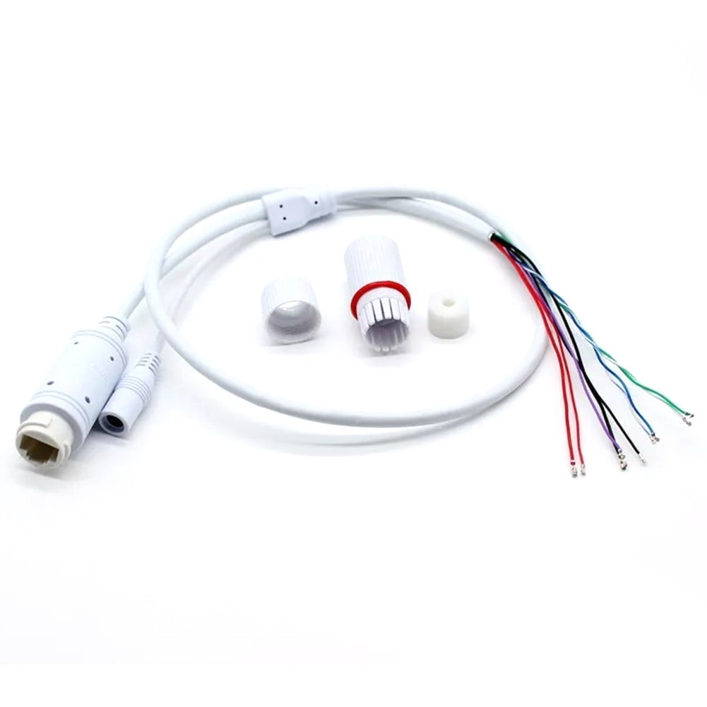 BTOER Built-in 48V to12V Weatherproof POE module IP Cable for CCTV IP ...