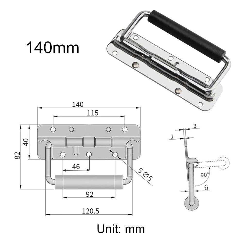 BTOER Cabinet Drawer Handle Stainless Steel Handle Wardrobe Handle ...