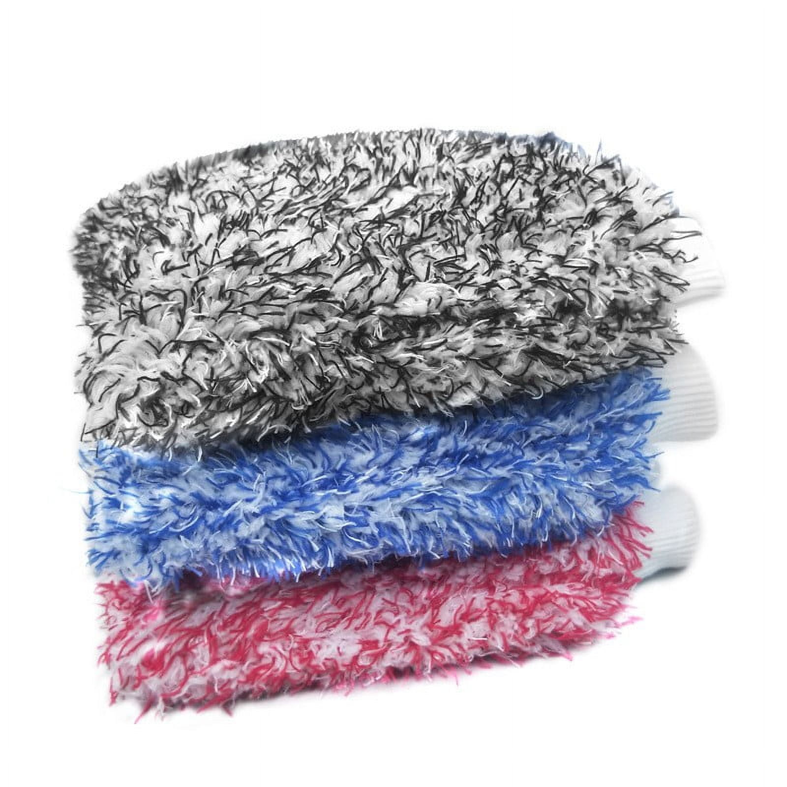 BTOER Car Cleaning Glove Soft Mitt Microfiber Madness Wash Mitt Auto ...