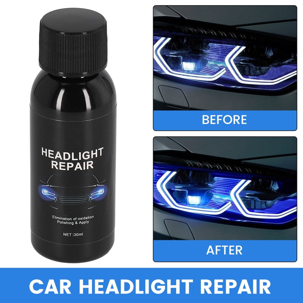 BTOER Car Headlight Polishing Agent Scratch Remover Repair Fluid Polish ...